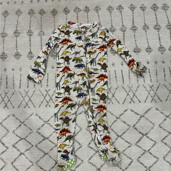 Bums & Roses | One Pieces | Bums Roses Dinomite Footed Pajamas | Poshmark